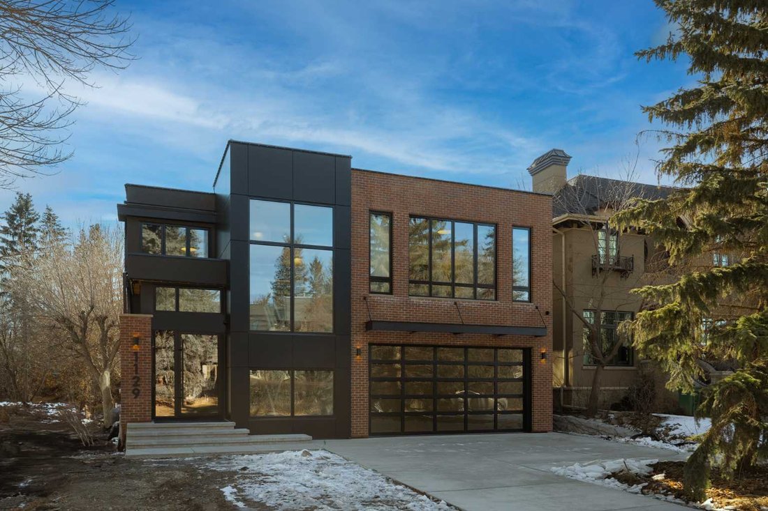 New Luxury Modern, Industrial Build By Prestigious In Calgary, Alberta ...