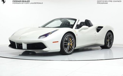 White Ferrari for sale | JamesEdition