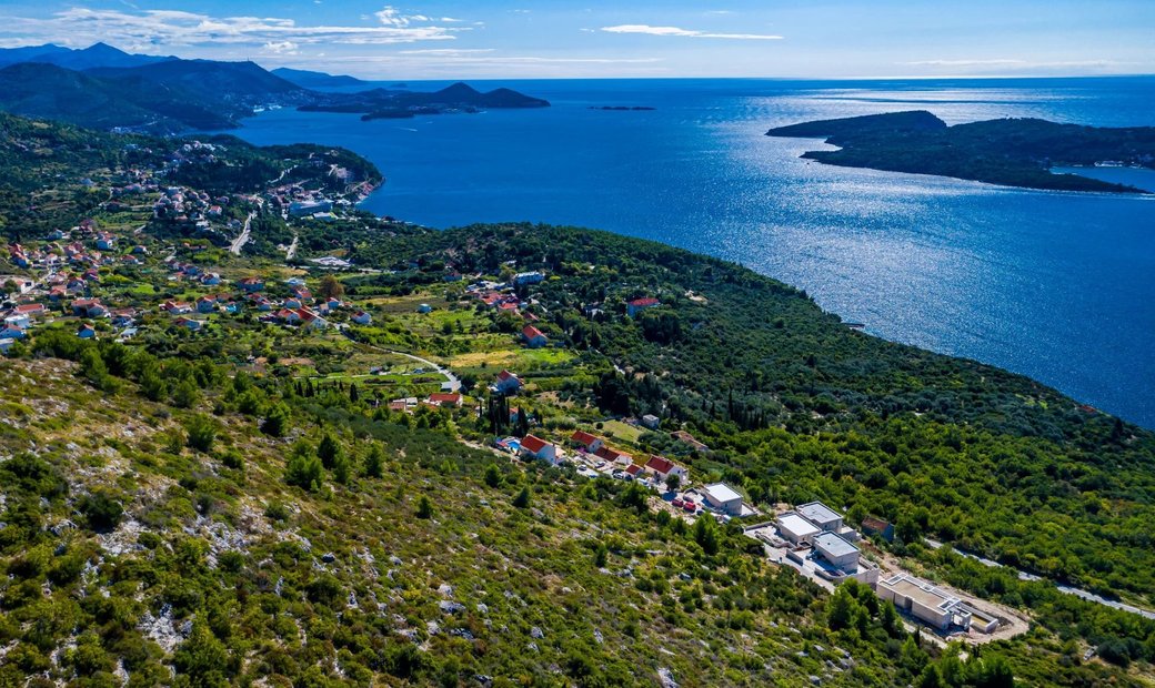 Building Land Plot With Sea View In Komolac, Dubrovnik Neretva County ...