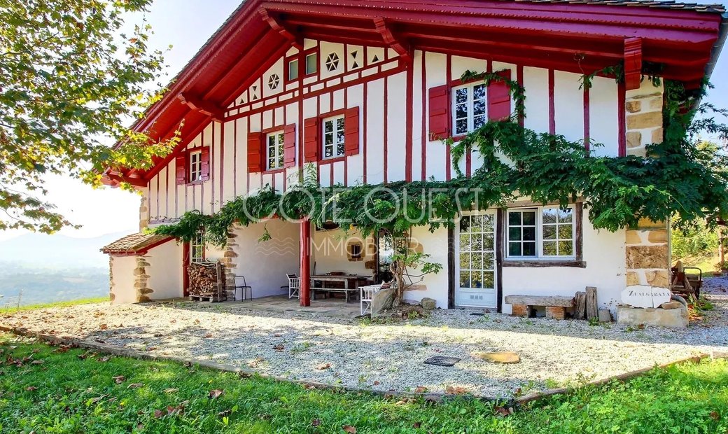 For Sale Sare A Renovated Farmhouse In Sare, Nouvelle Aquitaine, France ...