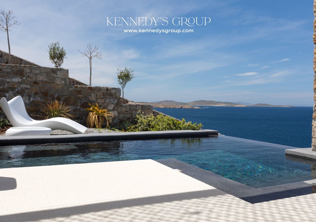 Opulent Seaside Sanctuary – A Grand Villa In Mykonos Community, Aegean ...