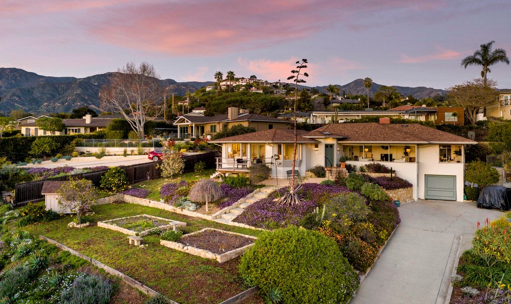 Ranch Style Home With Magical Views In Santa Barbara, California ...