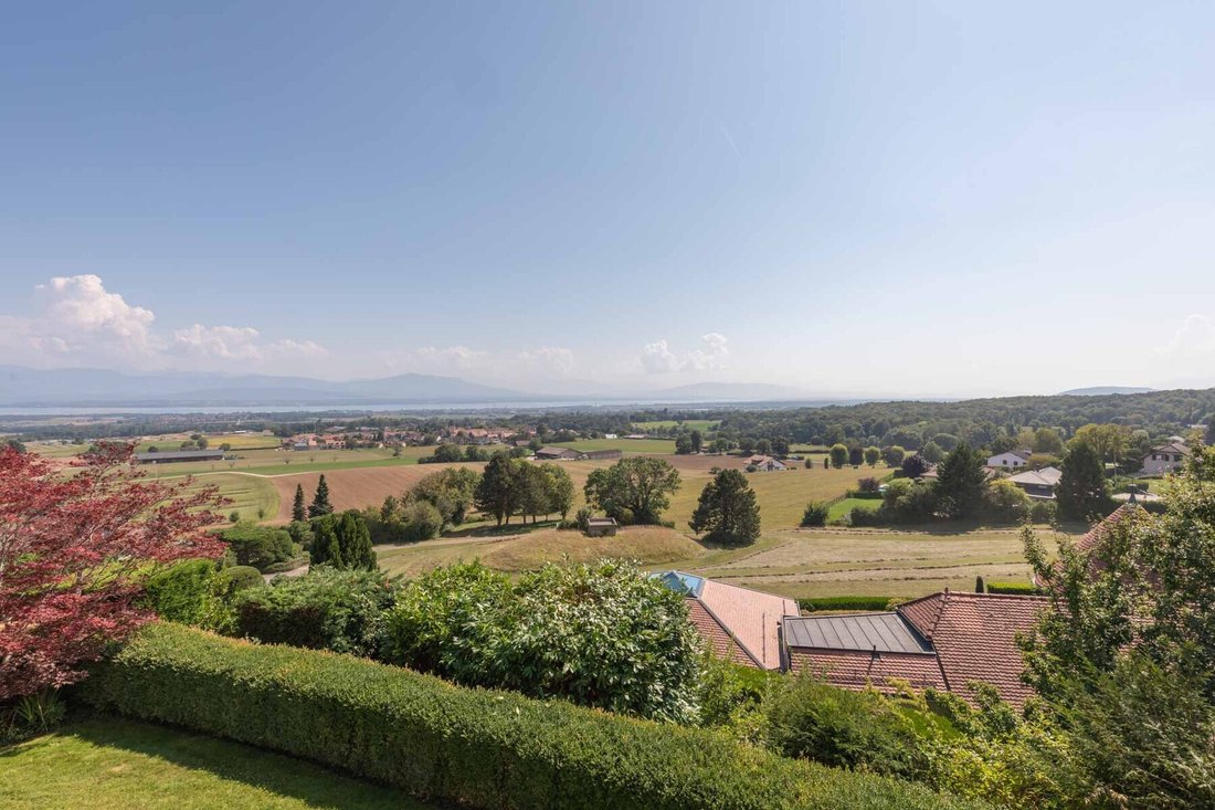 Exceptional Property With Panoramic View Of The In Givrins, Vaud ...