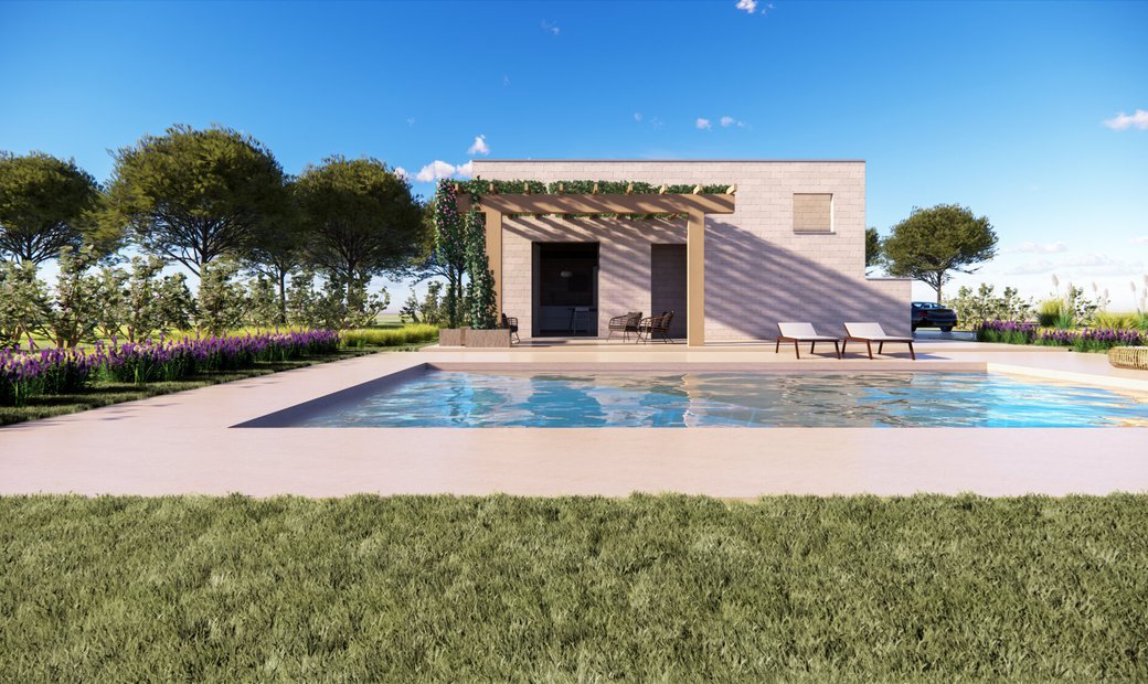 Sea View Villa With Swimming Pool, New Construction In In Salve, Apulia ...