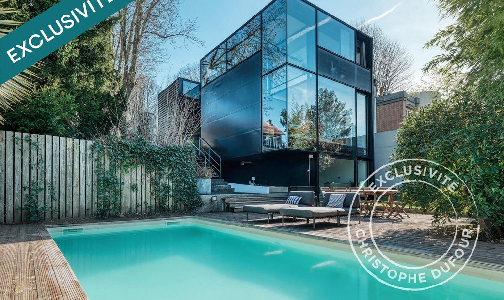 Meudon Val Fleury Maison D'architecte / 7 In Meudon, île De France ...