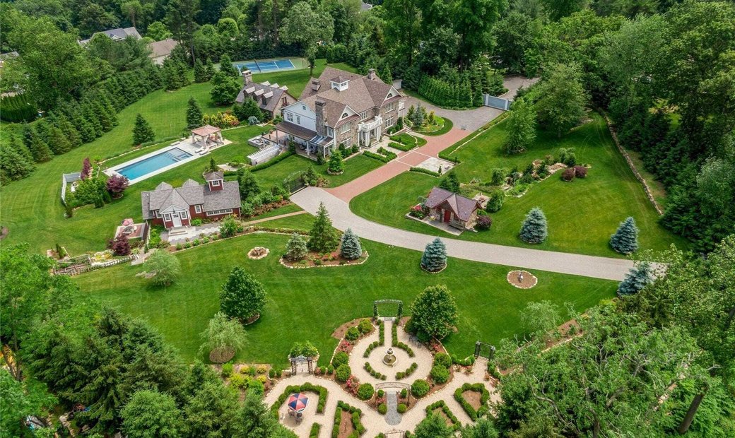 Breathtaking Westchester Compound In Ardsley, New York, United States ...