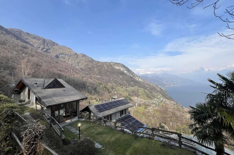 For Sale – Chalet With Garden And Lake View – In Calozzo, Lombardy ...
