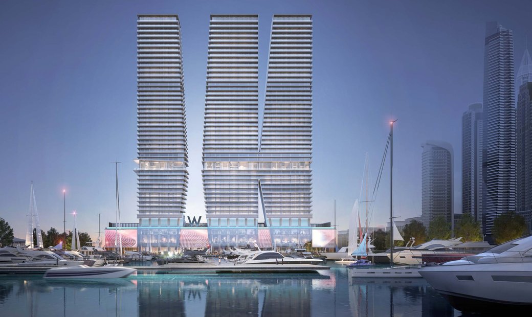 W Residences Dubai Harbour Residence With In Dubai Dubai United Arab