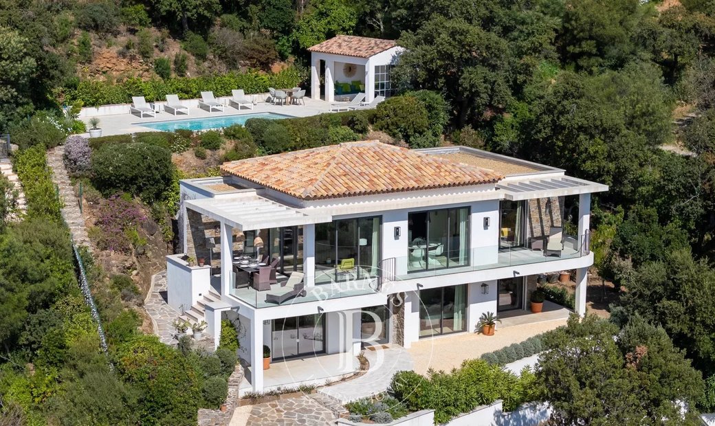 Golfe De Saint Tropez En La Croix Valmer, Provenza Alpes Costa Azul ...