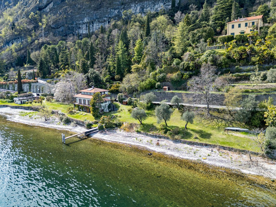 Waterfront Villa With Private Dock On Lake Como In Menaggio, Lombardy ...