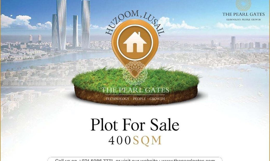 Residential Plot For Sale In Huzoom Lusail In Lusail, Doha, Qatar For ...