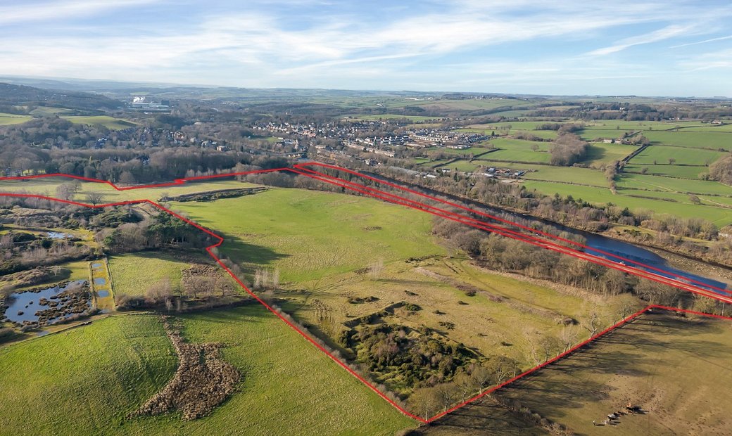 Tierra, Tierra Cerca De Crawcrook Lane, En Wylam, Inglaterra, Reino ...