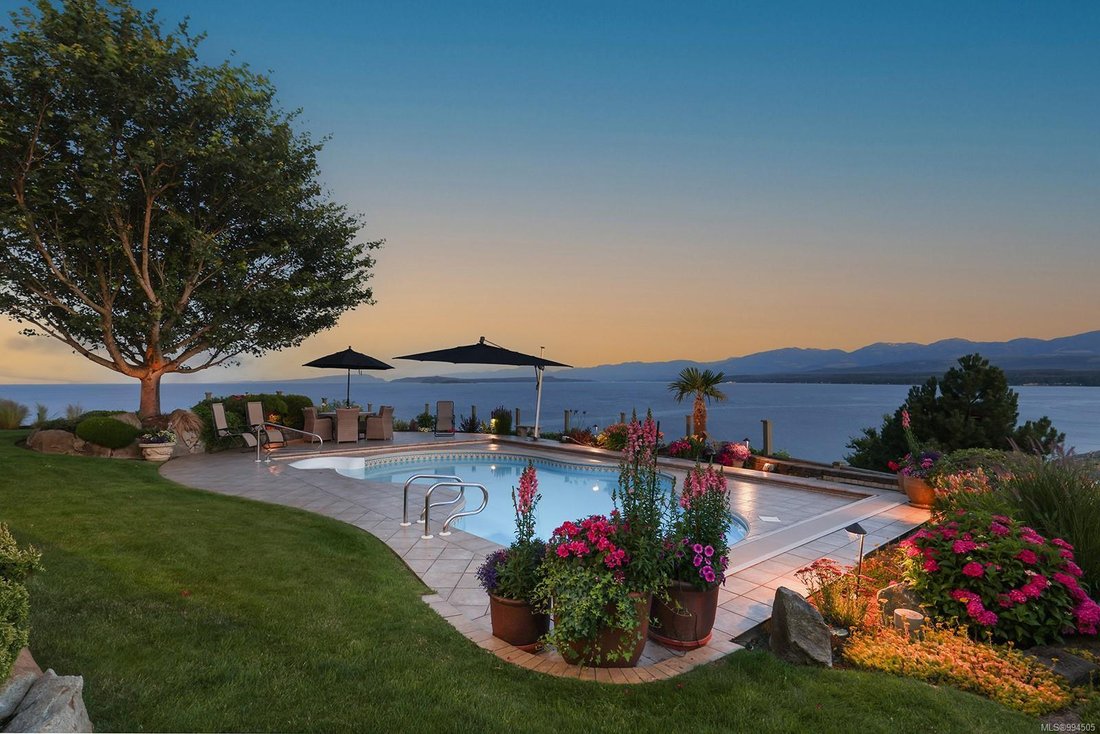 Truly Iconic Waterfront Home And A Once In A In Comox, British Columbia ...