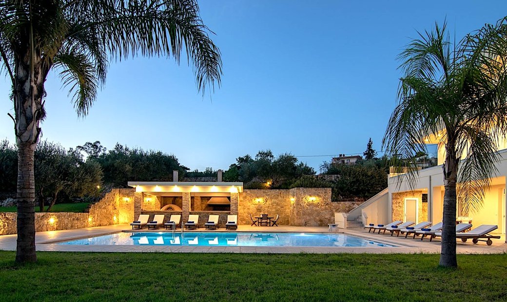 Villa Serenity: A Secluded Seaside Sanctuary With Modern In Souda, Greece For Sale (14647408)
