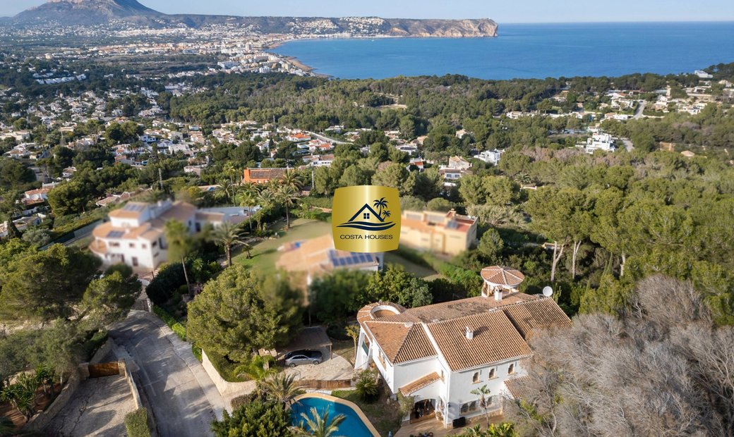 Mediterranean Villa With Panoramic In Xabia / Javea, Valencian ...
