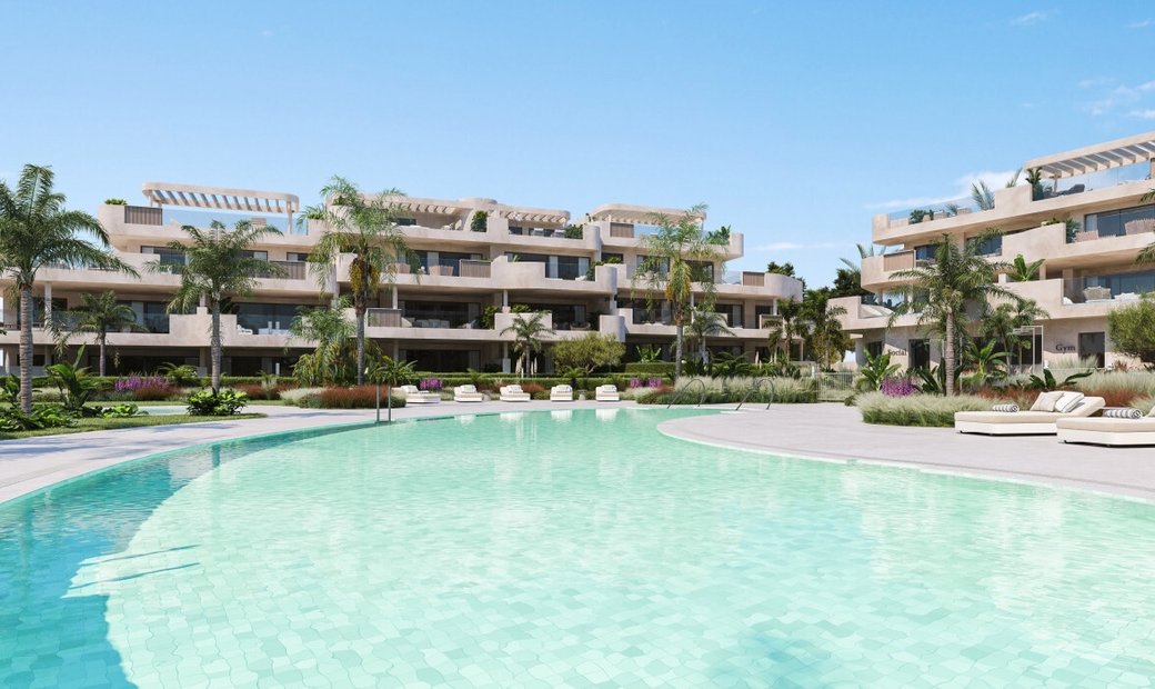 New Development, Estepona, Apartments, Brand In La Gaspara, Andalusia ...