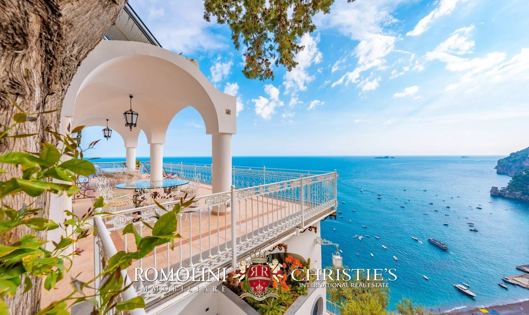 Luxury Seaview Villa With Pool In Positano, Amalfi Coast En Positano ...