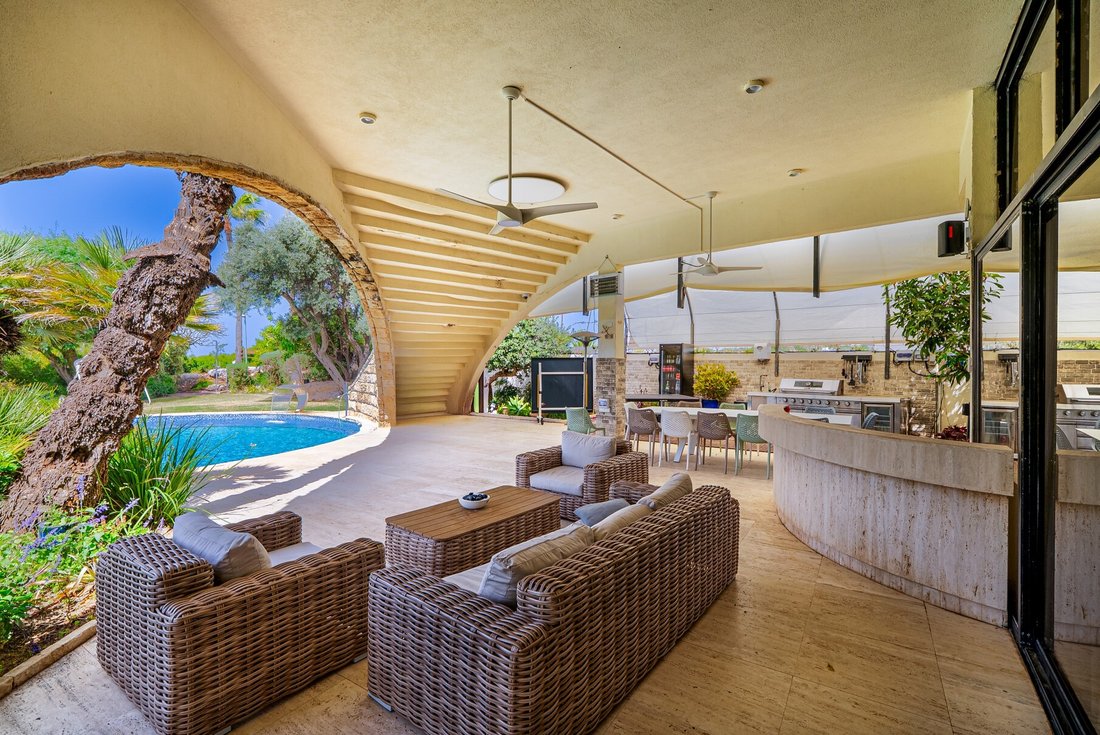 Refined Seafront Private Villa In Or Akiva, Haifa District, Israel For ...