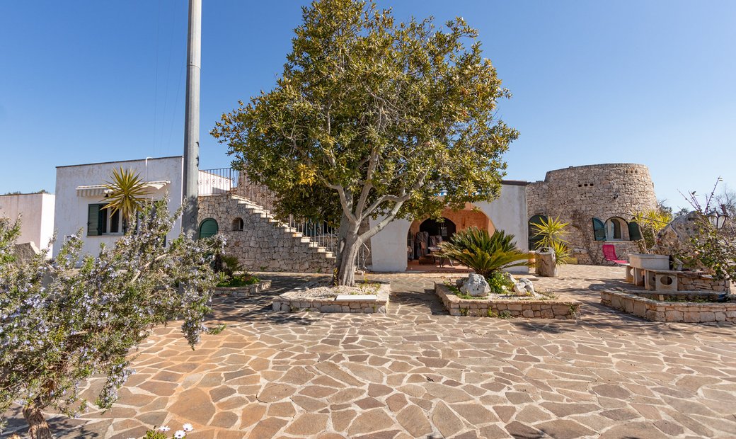 Villa With Sea View In Salve, 4 Km From Pescoluse In Salve, Apulia ...