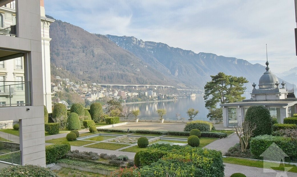 Magnificent 4.5 Room Apartment, Center Of In Veytaux, Vaud, Switzerland ...