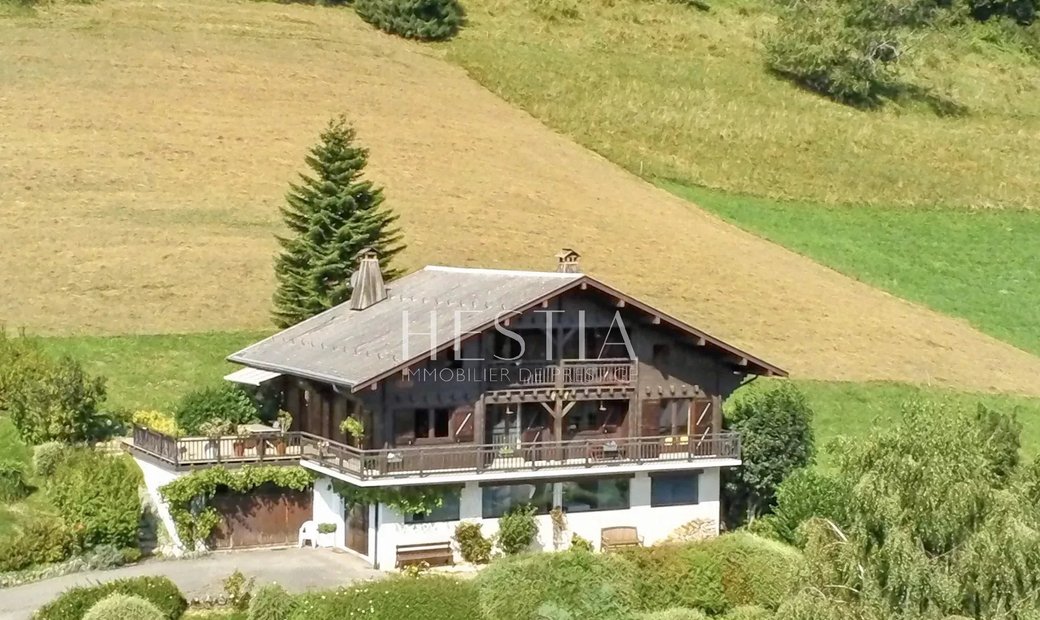 Individual Chalet On The Heights In Entrevernes, Auvergne Rhône Alpes ...