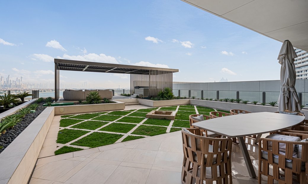 ***Palm View Sky Court | Xl Terrace | In Dubai, Dubai, United Arab ...