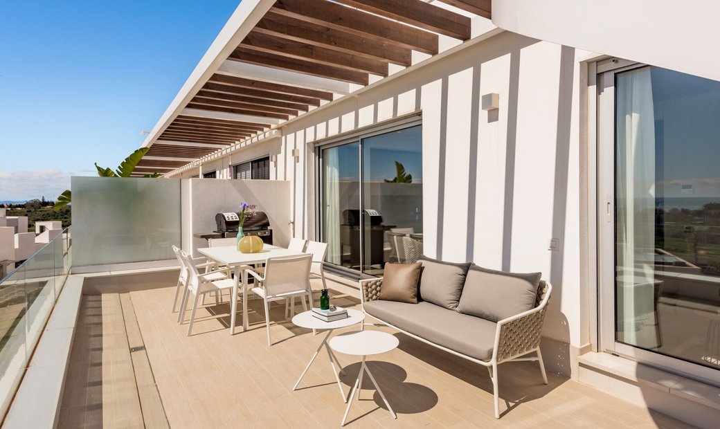 Beautiful Penthouse Duplex In Le Mirage In Cancelada, Andalusia, Spain For Sale (15522100)