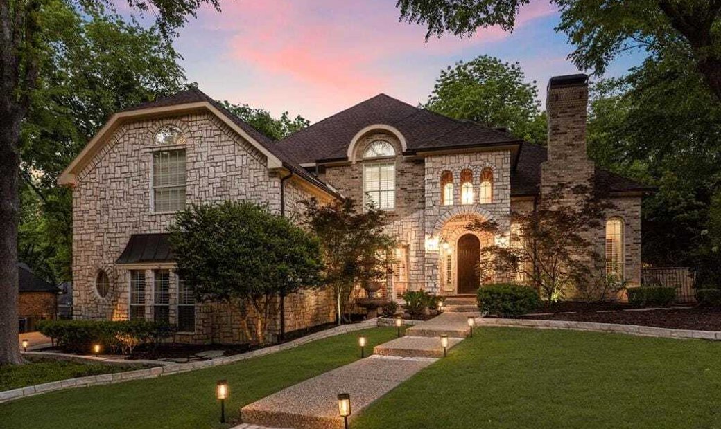 Custom Built Stone And Brick Home In Mc Kinney, Texas, United States ...