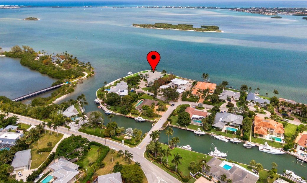 Beautiful Waterfront Estate In Sewalls Point In Stuart, Florida, United ...