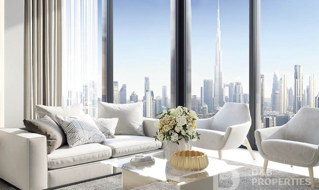 Study Room | Lagoon And Burj View | High In Dubai, Dubai, United Arab ...