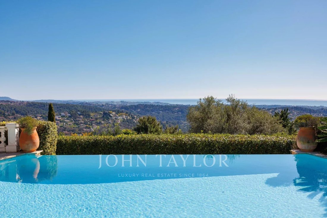 Stone House With Panoramic Sea In Vence, Provence Alpes Côte D'azur ...