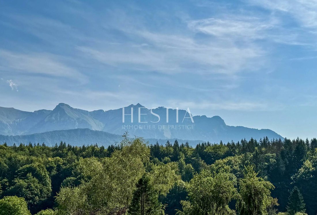 Individual Chalet On The Heights In Entrevernes, Auvergne Rhône Alpes ...