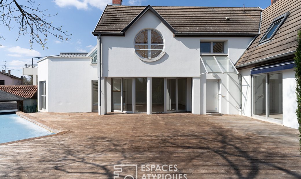 Architect Designed House With Swimming Pool In In Strasbourg, Grand Est ...