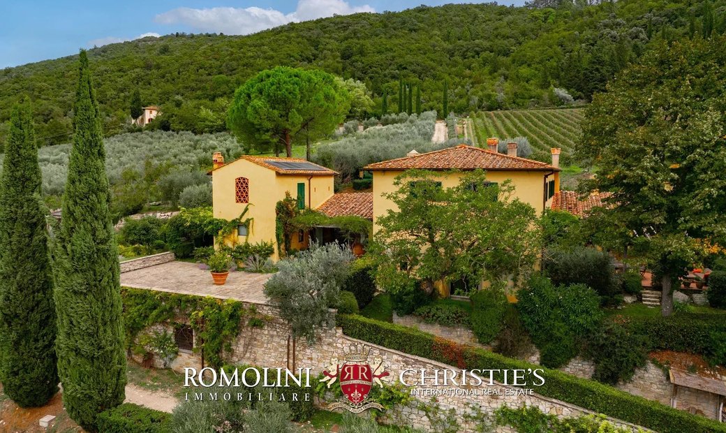 Boutique Winery With 3.6 Ha Of Vineyards For In Poggio Gherardo ...
