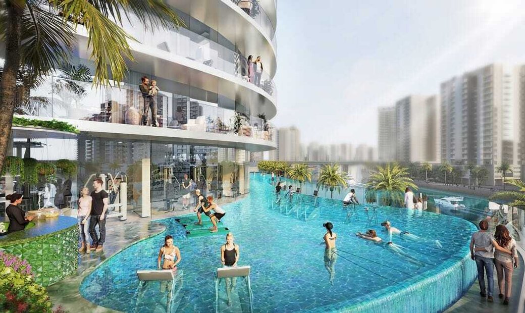 Waterfront Business Bay Apartments In Dubai, Dubai, United Arab ...