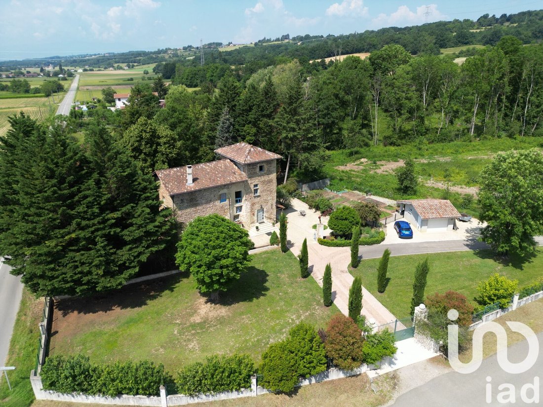 Vente Manoir 6 Pièces In Montseveroux, Auvergne Rhône Alpes, France For ...