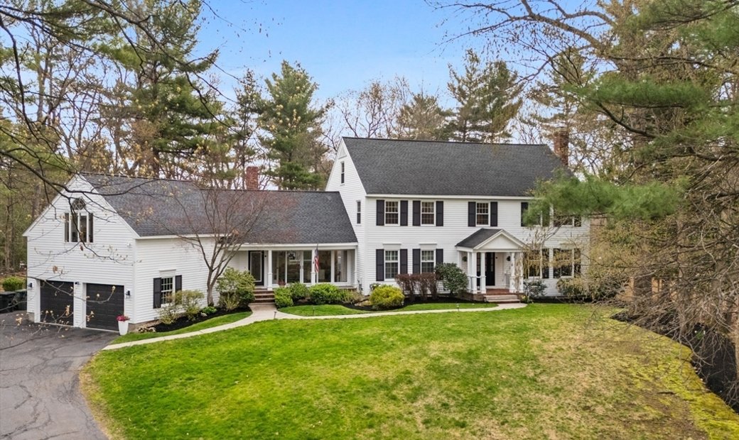 Classic All American Home In North Andover, Massachusetts, United ...