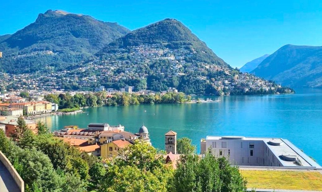 Panoramic 4.5 Room Apartment With Lake View In Lugano, Ticino ...