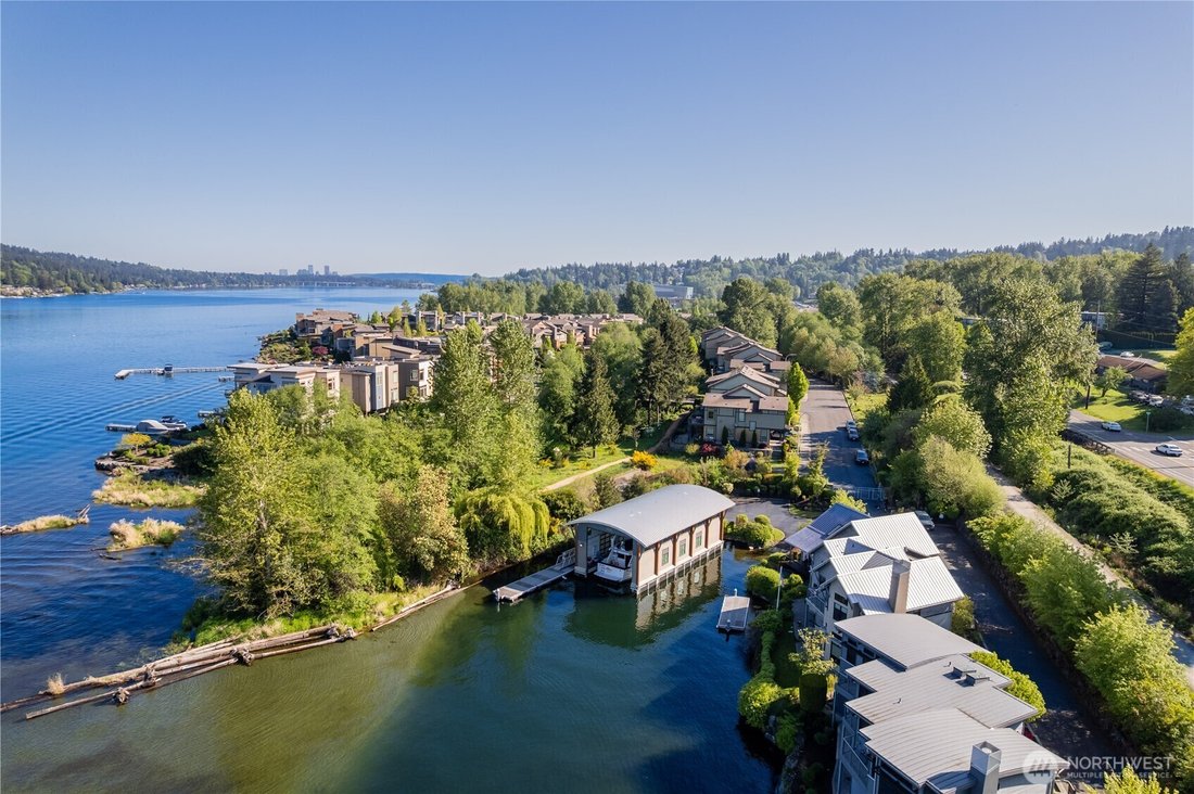 State Of The Art Boathouse On Buildable In Newcastle, Washington ...
