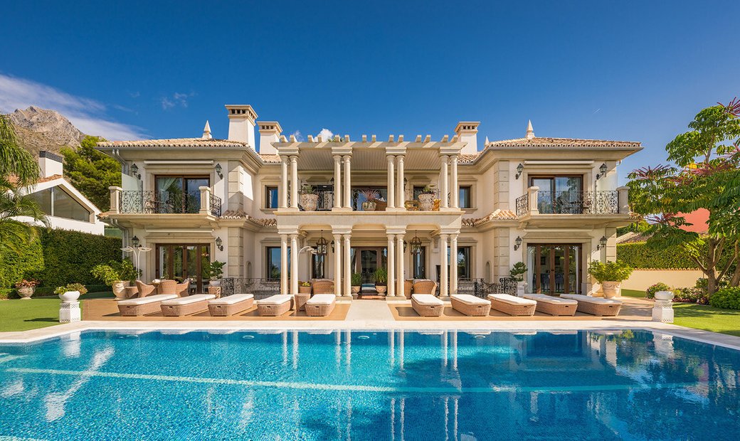 Palatial Home Offers Unparalleled Luxury, In Sierra Blanca, Marbella ...