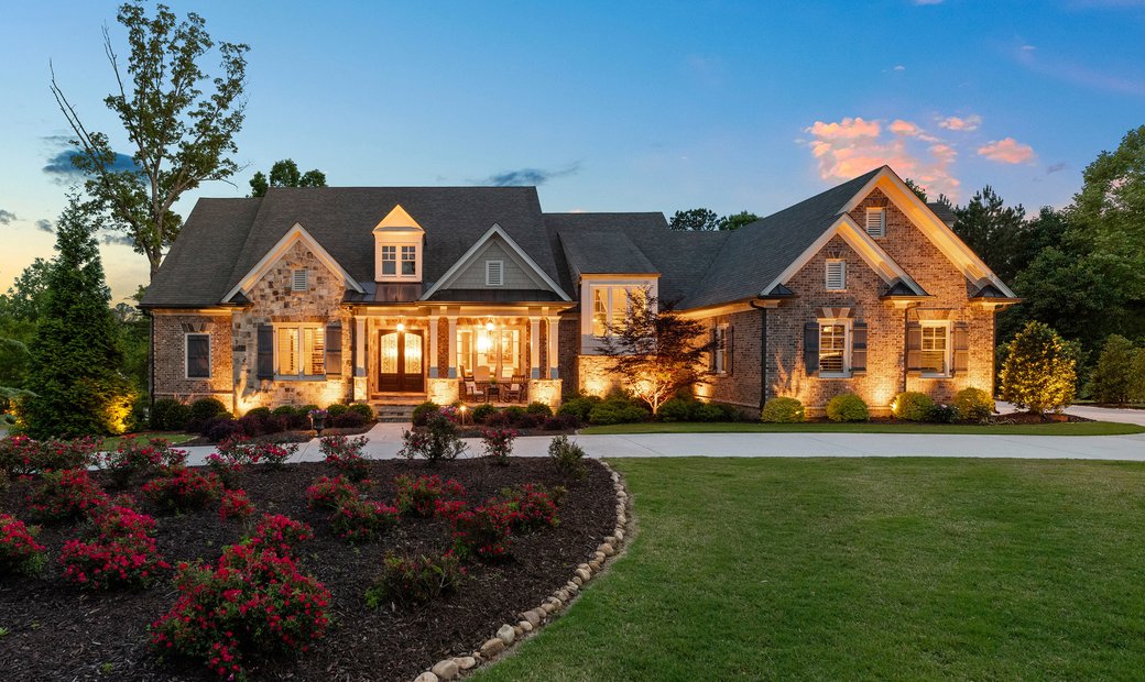 Custom Ranch Style Estate With Three Levels In Acworth, Georgia, United ...