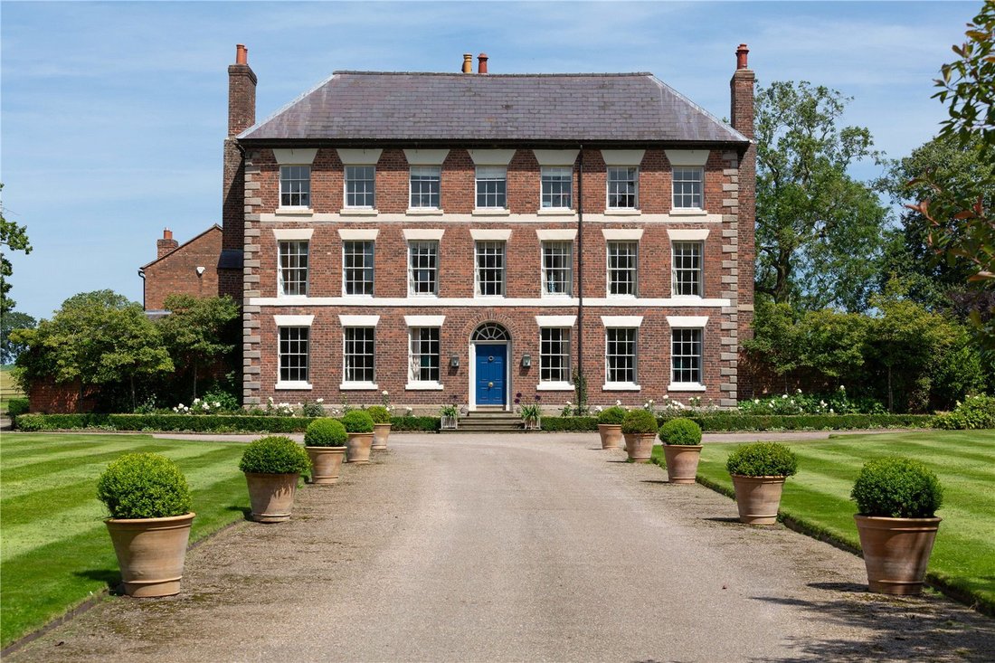 A Beautifully Restored Classic Georgian In Malpas, England, United ...