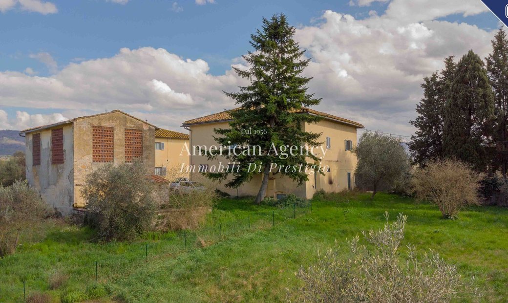 Farmhouse For Sale In Lappeggi Area, Antella In Tuscany, Italy For Sale ...