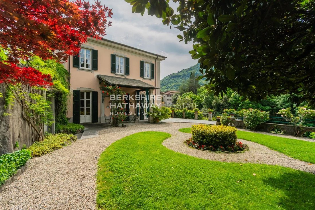 Bellagio, Lake Como Historic Estate With Lake In Bellagio, Lombardy ...