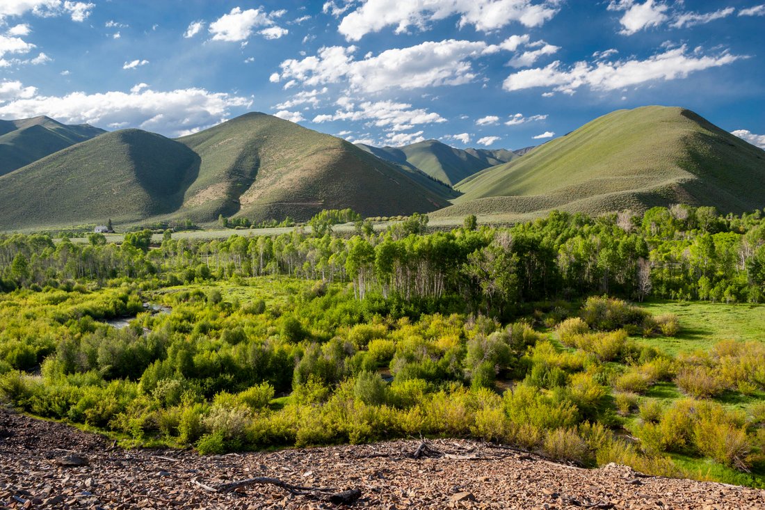 Stunning 15.58 Acre Meadow Lot With Private In Ketchum, Idaho, United ...