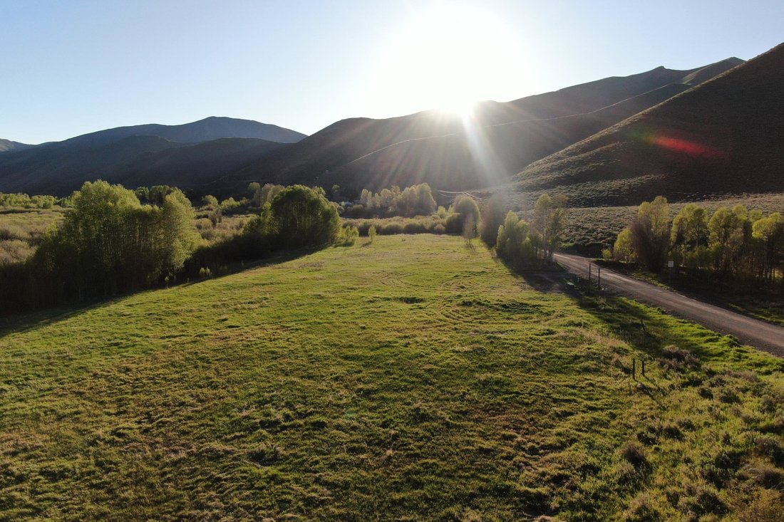 Stunning 15.58 Acre Meadow Lot With Private In Ketchum, Idaho, United ...