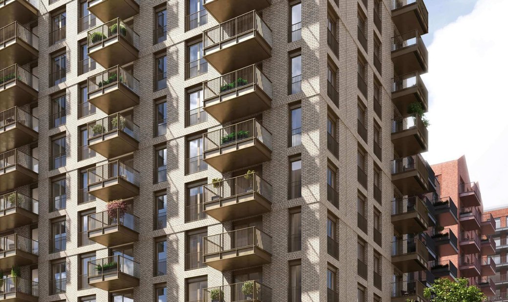Parkside Riverside Homes, In London, England, Vereinigtes Königreich Zu ...