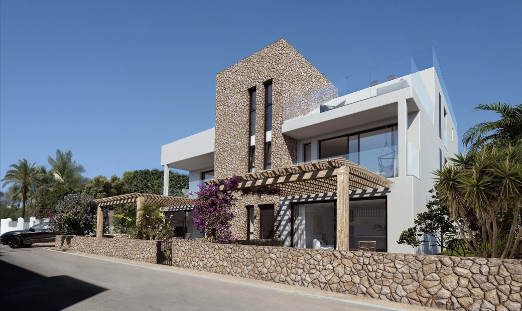 Modern Mediterranean Living Among Tanquil In Can Bessó, Balearic ...