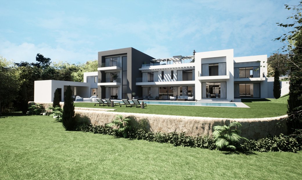 Luxury Villa In Sotogrande Alto – Calle In Sotogrande, San Roque ...