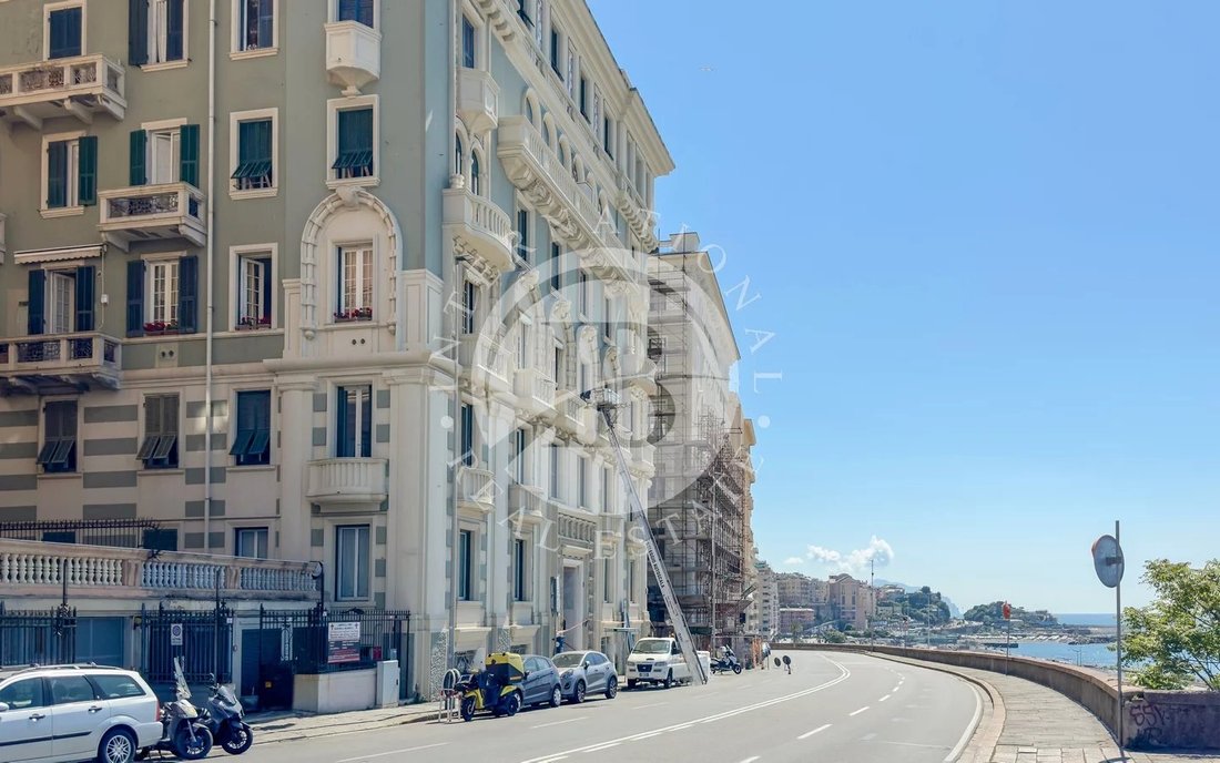 Prestigious Seafront Apartment In A Liberty Style In Genoa, Liguria ...